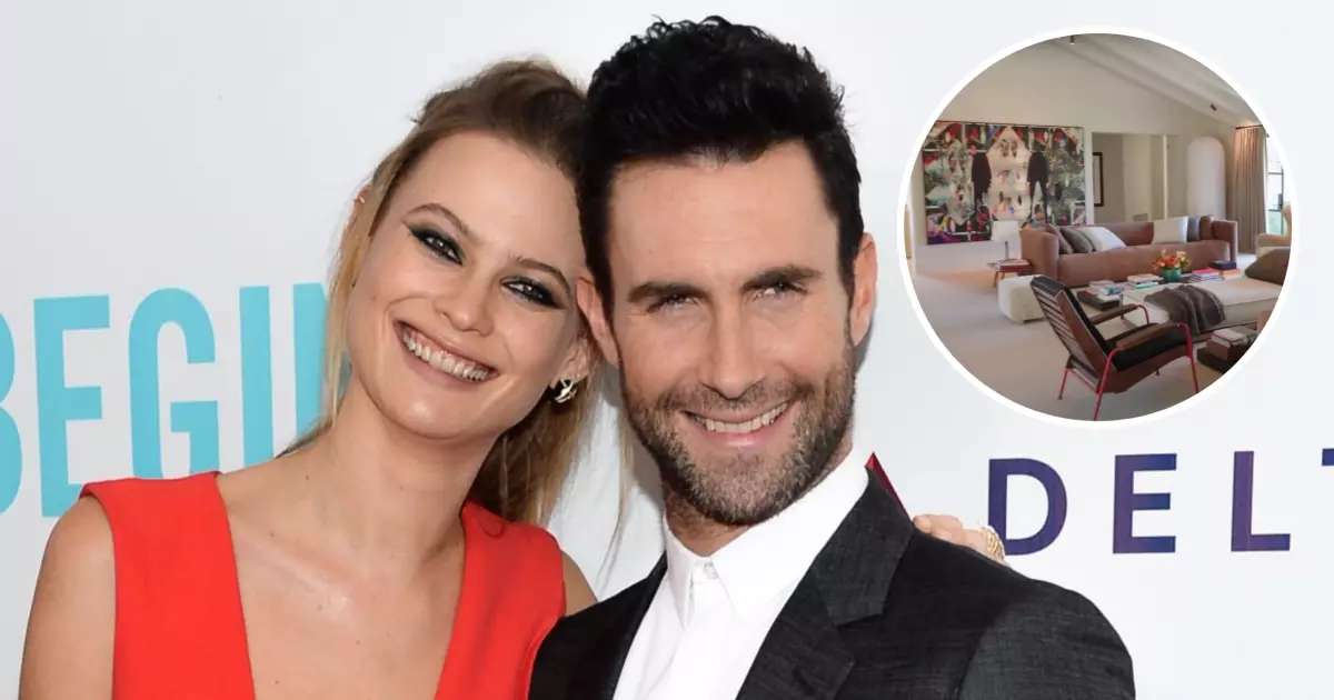 Adam Levine, Balay sa Los Angeles ni Behati Prinsloo: Mga Litrato sa Paglibot