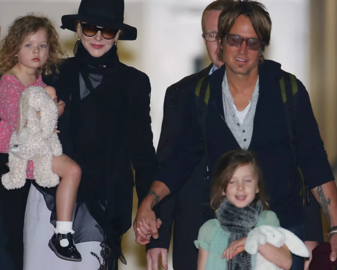 keith urban nicole kidman familie getty billeder