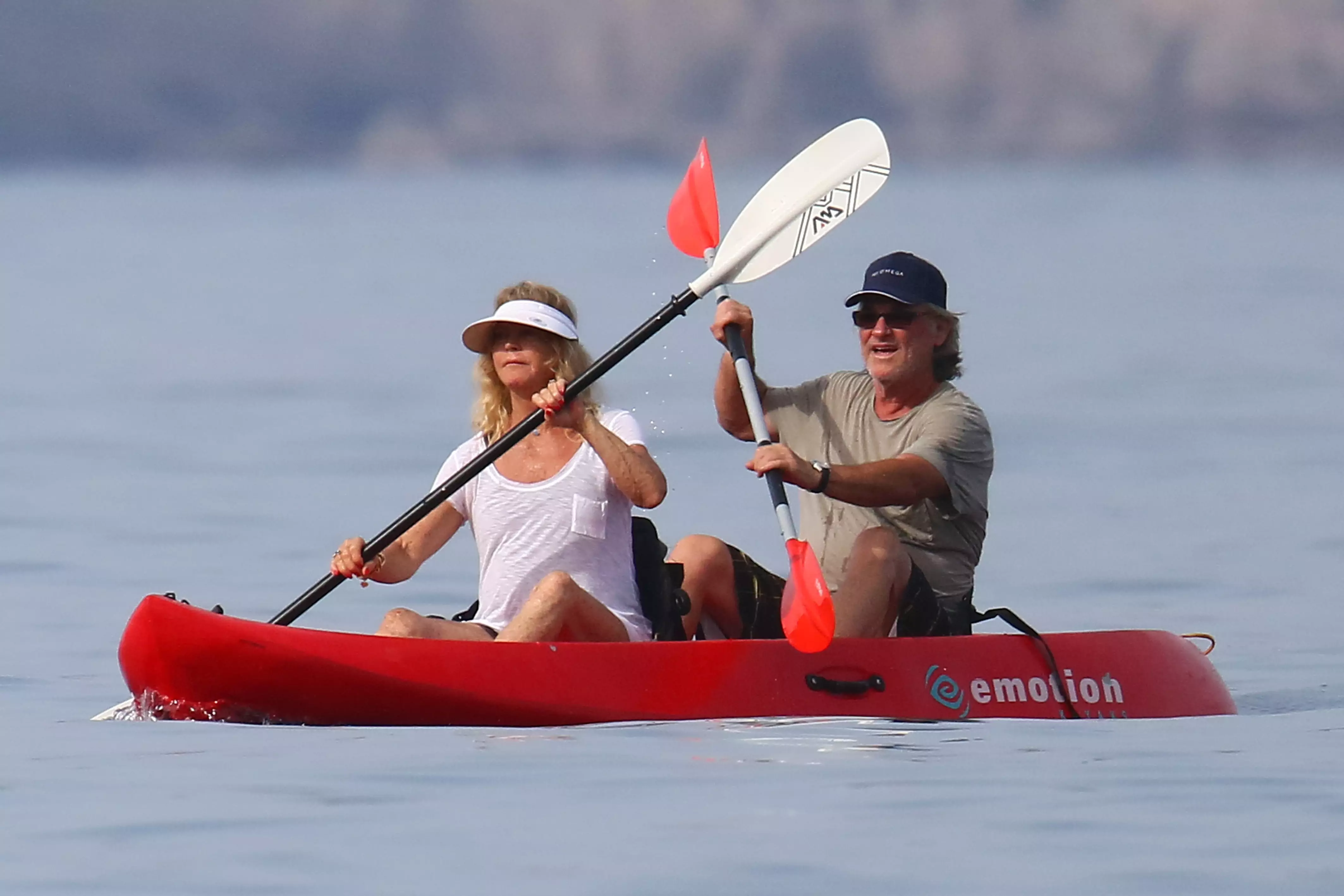 Kurt Russell Goldie Hawn Vacaciones en Italia