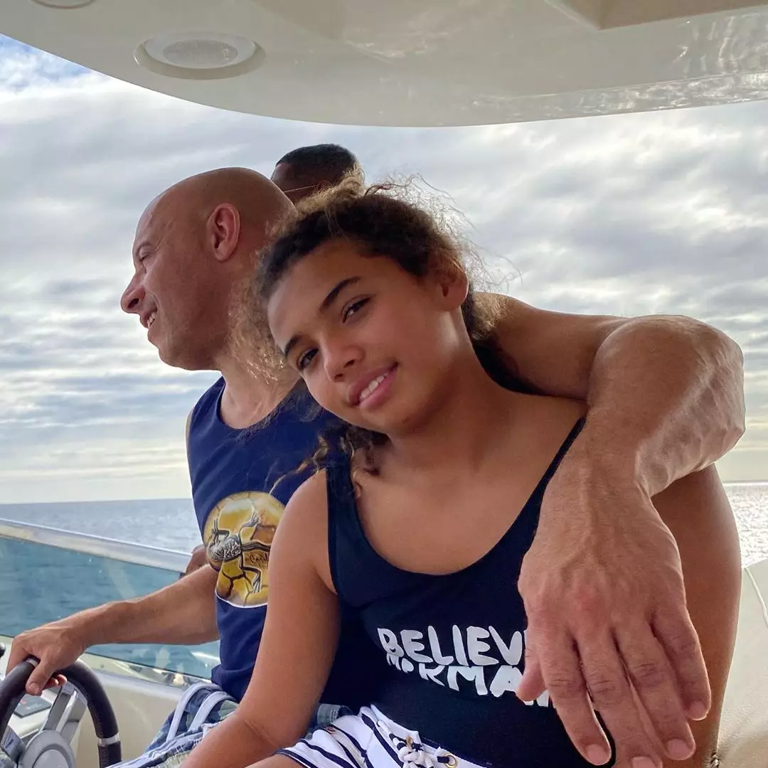 Vin Diesel y su hija