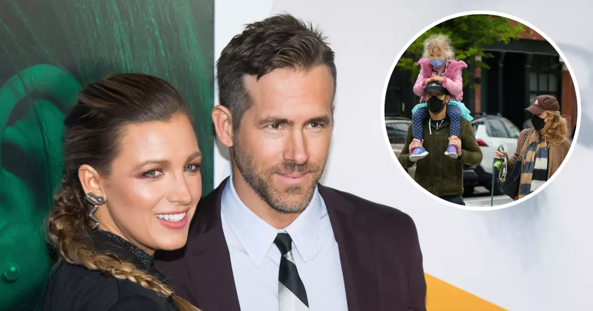 Ryan Reynolds, Blake Lively Spotted Tare da 'Yar Inez: Hotuna