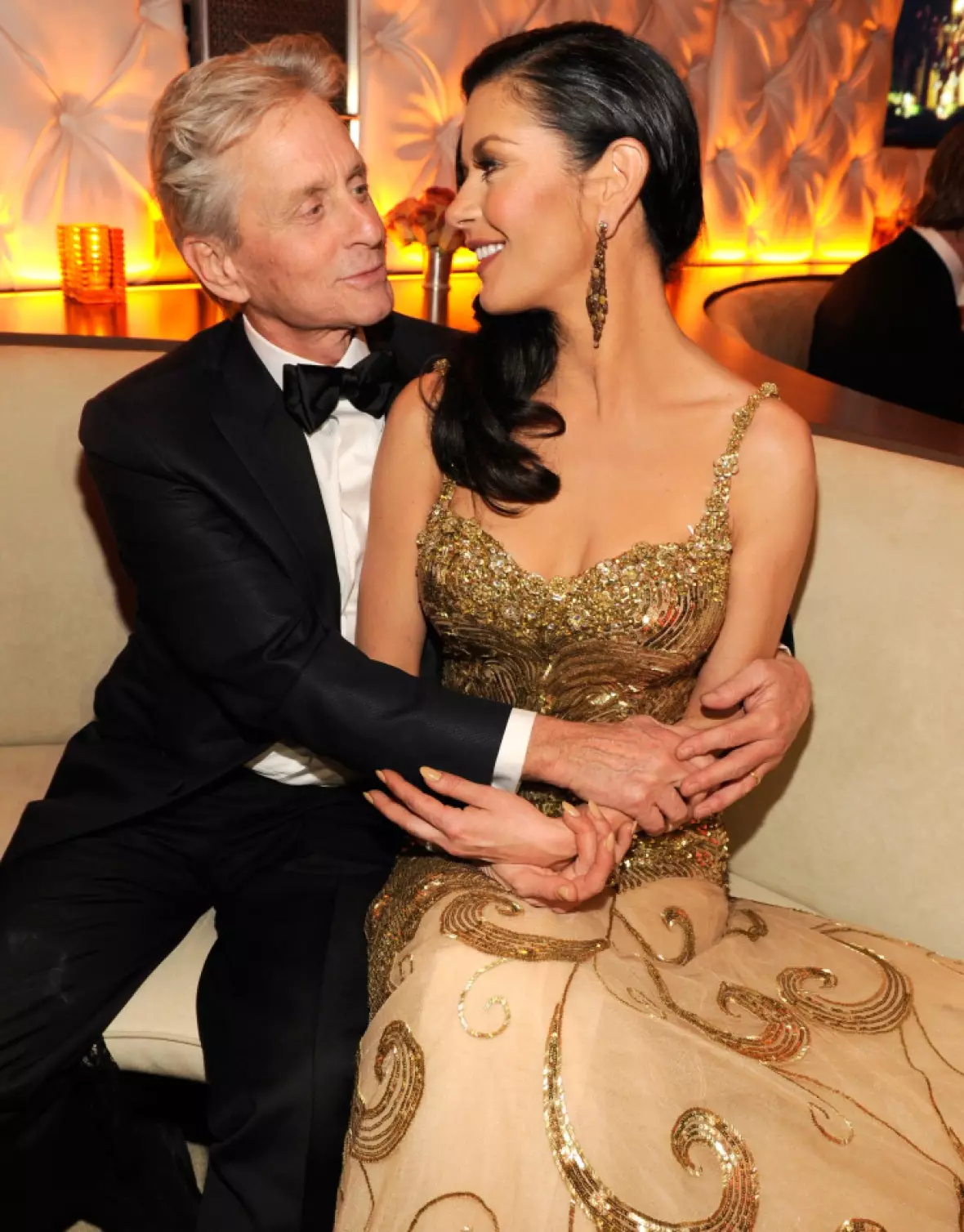 Catherine Zeta-Jones en Michael Douglas