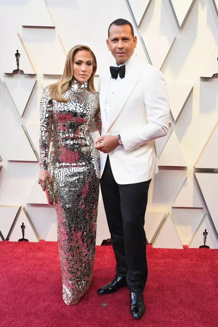 Jennifer Lopez ma Alex Rodriguez auai i le 91st Annual Academy Awards