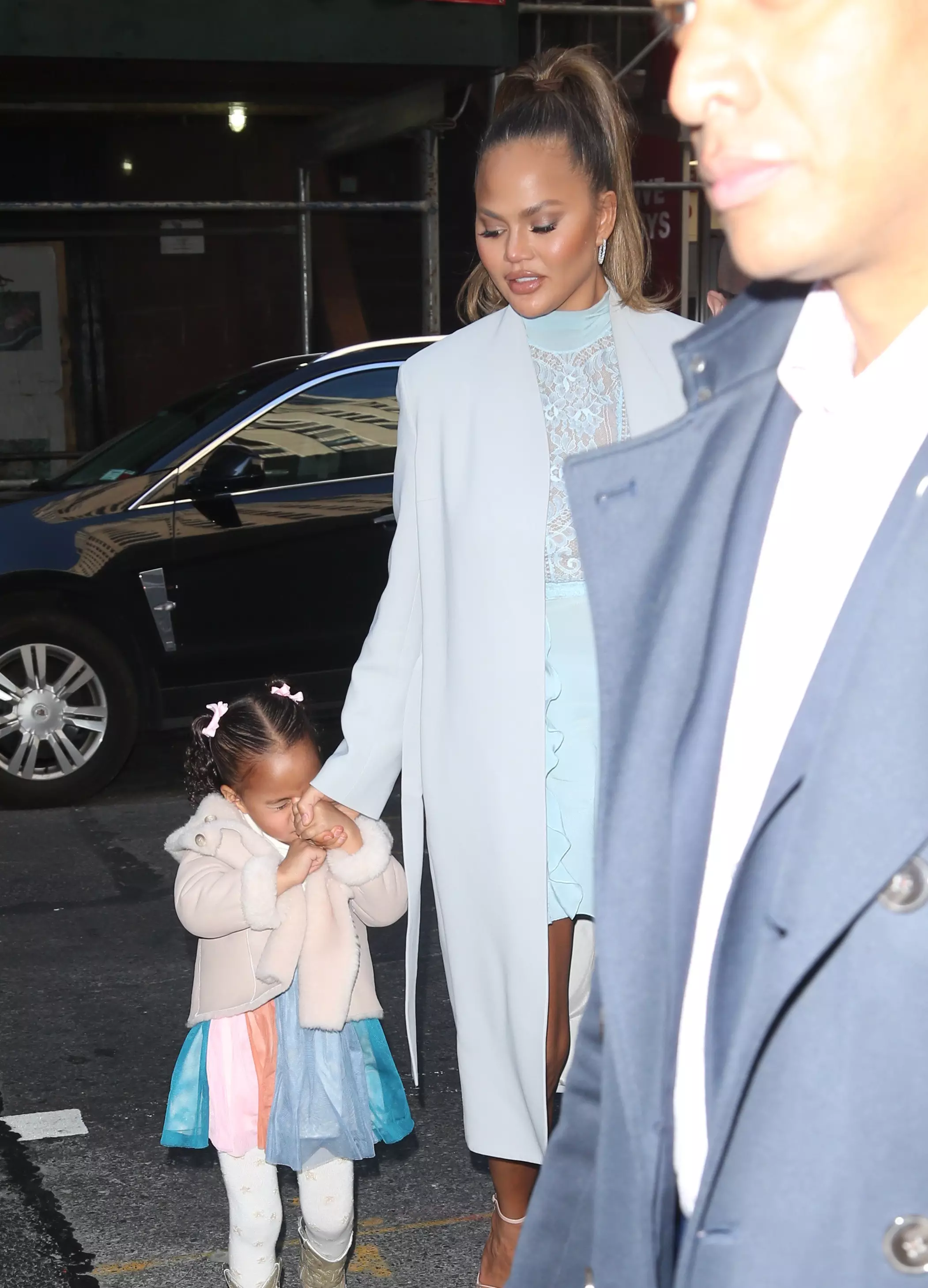 Chrissy Teigen et Luna Legend au Today Show