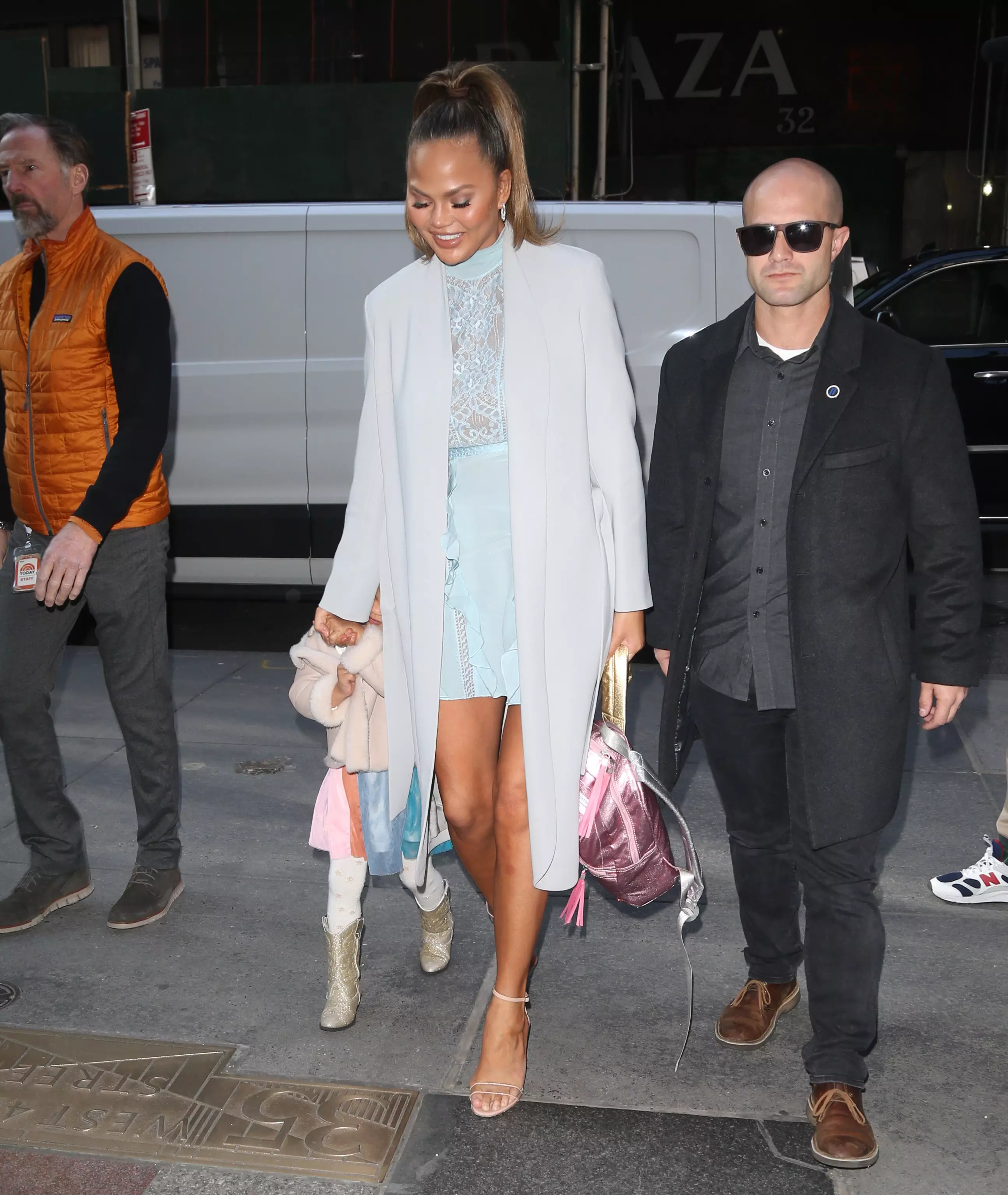 Chrissy Teigen et Luna Legend au Today Show