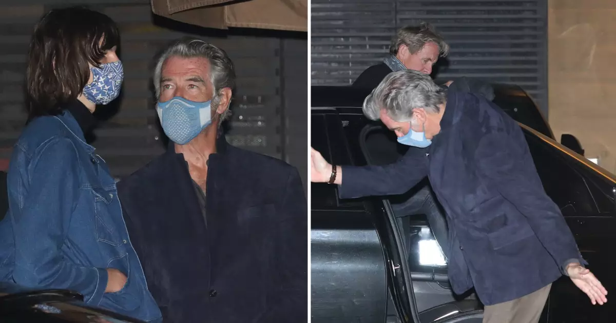 Pierce Brosnan na Son Dylan Bagaragaye kuri Malibu Hanze: Amafoto