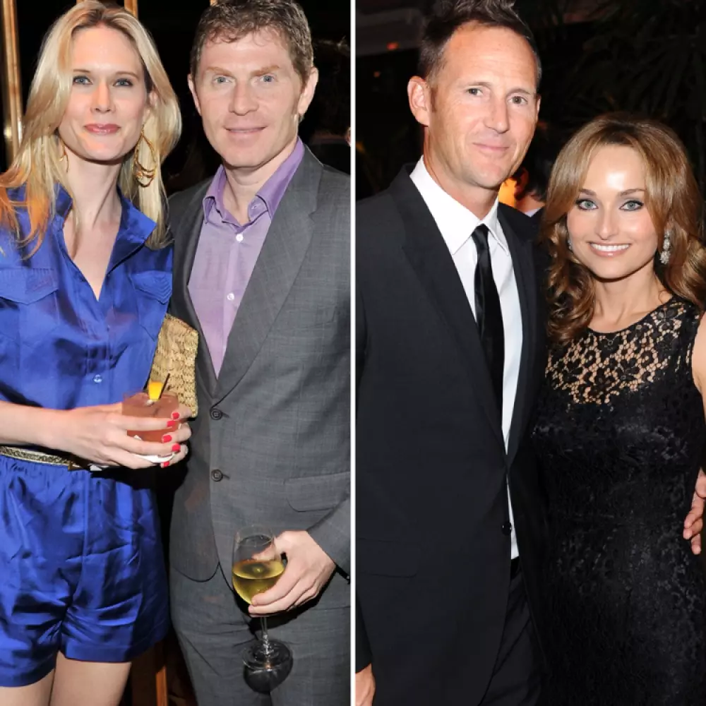 bobby Flay si giada de laurentiis